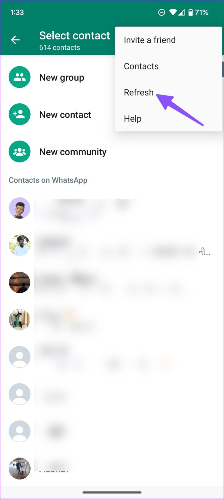 WhatsApp Contacts Not Updating? Here’s How to Refresh Your List ...