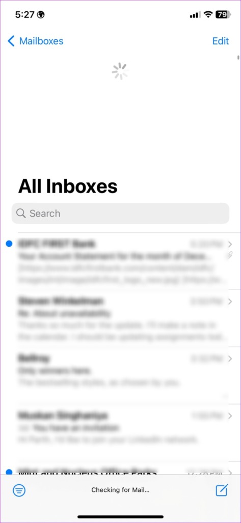 Top 9 Ways to Fix iPhone Not Receiving Emails - Guiding Tech