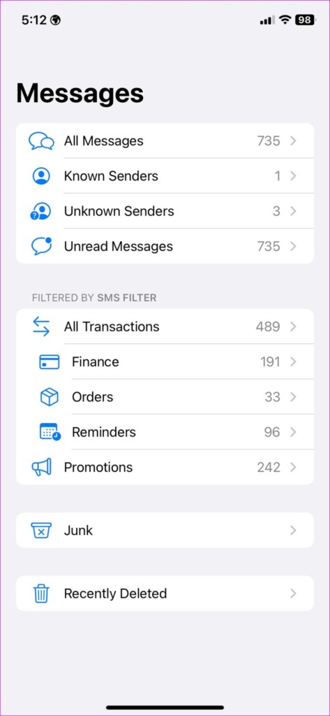 16 Ways to Fix iPhone Not Receiving Texts - Guiding Tech