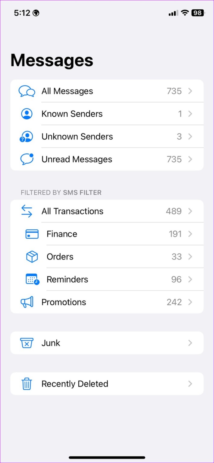 16 Ways to Fix iPhone Not Receiving Texts - Guiding Tech