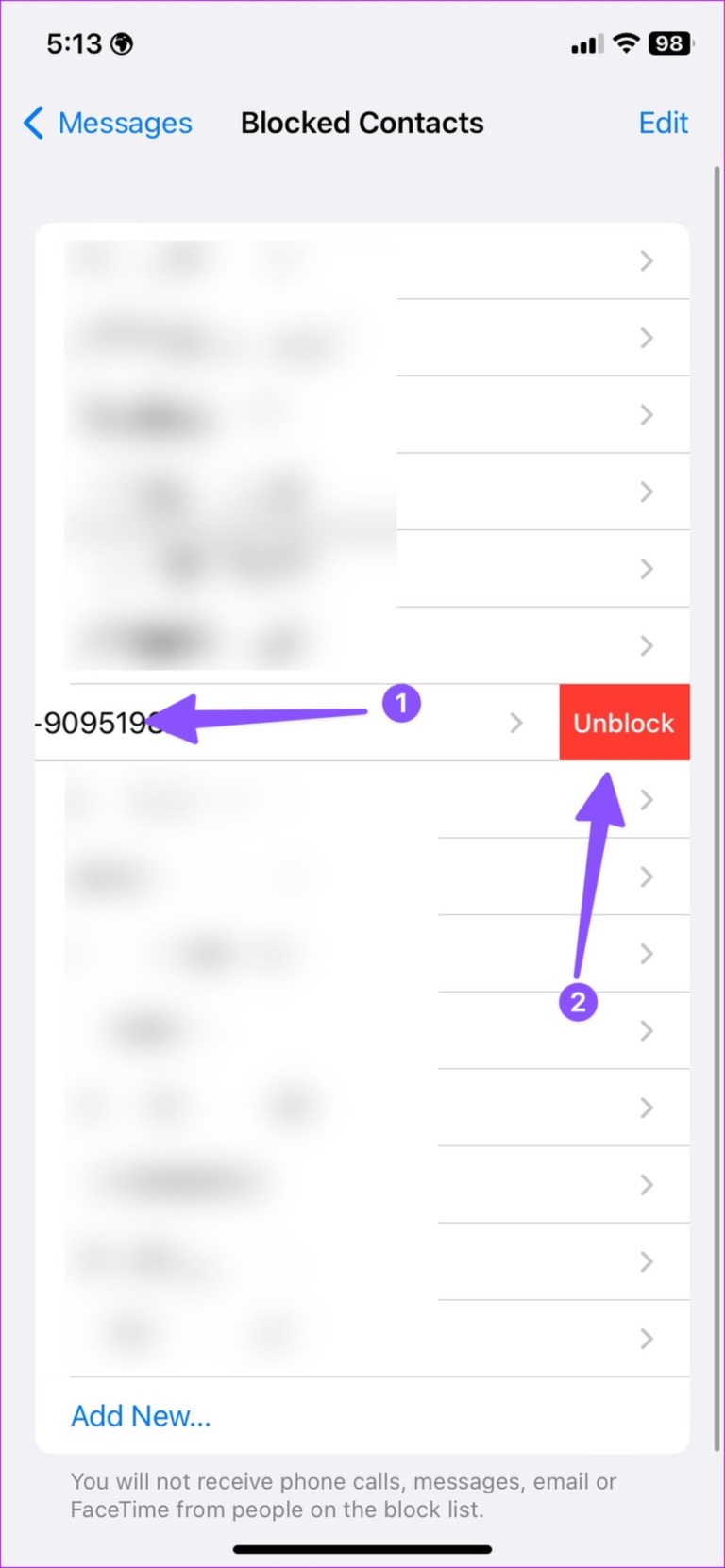 16 Ways to Fix iPhone Not Receiving Texts - Guiding Tech