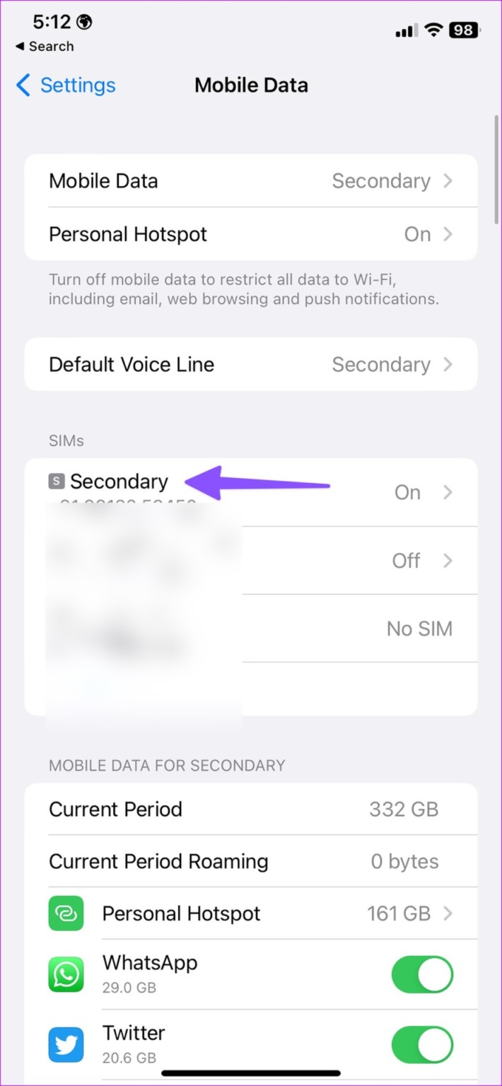 5 Ways to Fix iPhone Not Receiving Texts - Guiding Tech