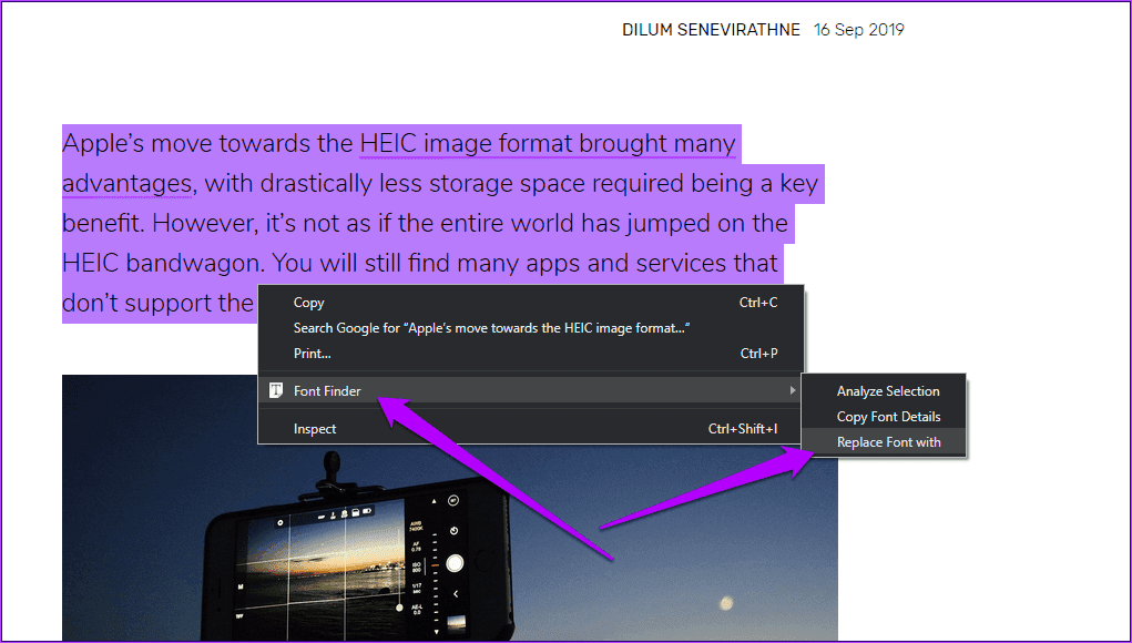 4 Best Chrome Extensions to Identify Fonts on Web Pages - Guiding Tech