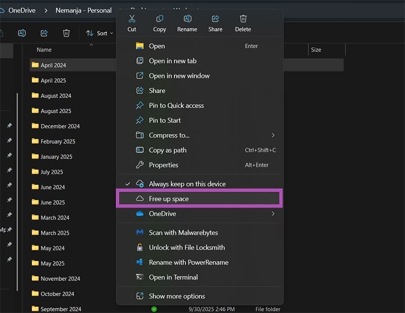 Free Up Space With OneDrive On-Demand - Guiding Tech