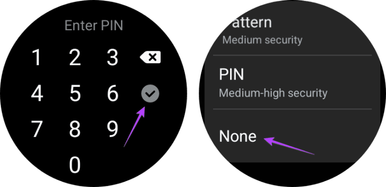 How to Remove Security PIN from Samsung Galaxy Watch - Guiding Tech