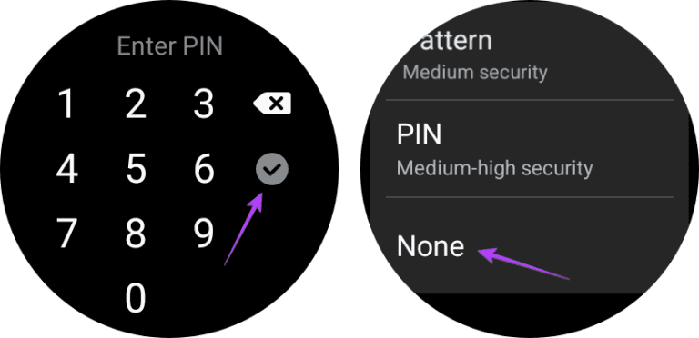 How to Remove Security PIN from Samsung Galaxy Watch - Guiding Tech