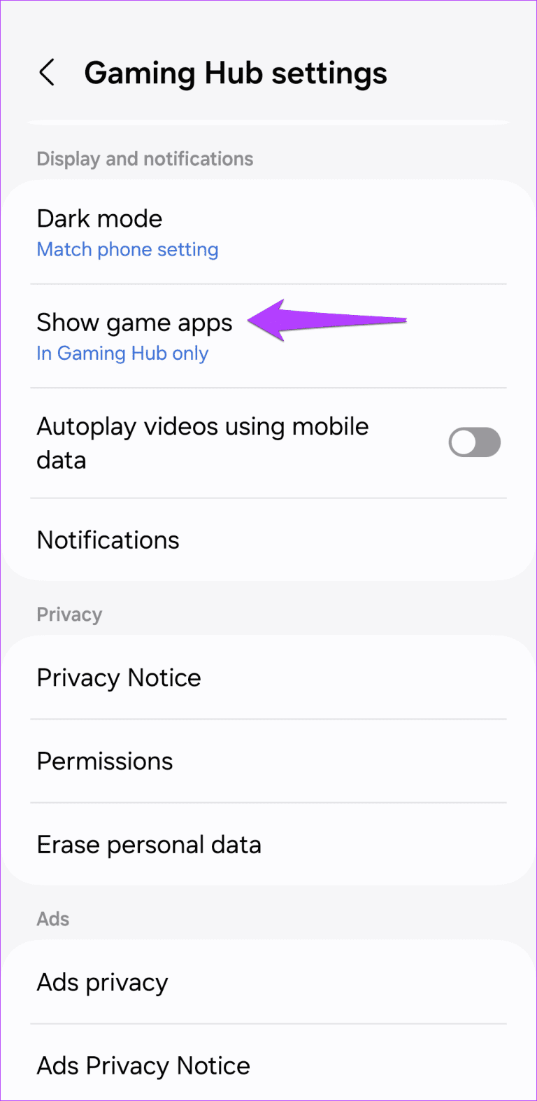 How to Disable Gaming Hub (Game Launcher) on Samsung Galaxy Phones ...