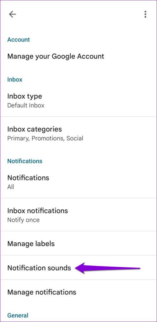 Top 7 Fixes for Gmail Notification Sound Not Working on Android and iPhone - Guiding Tech