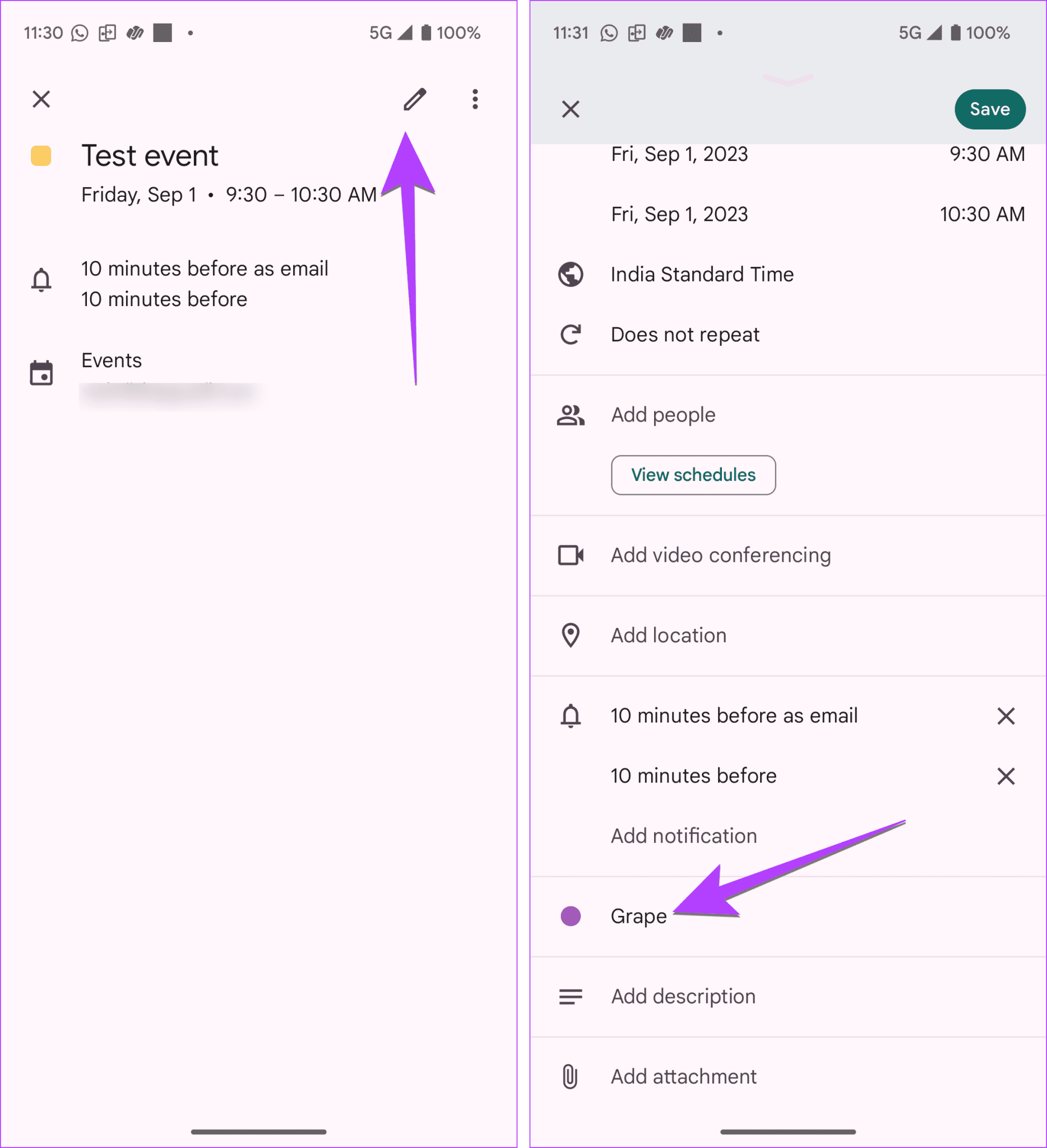 3 Ways to Change Colors on Google Calendar - Guiding Tech