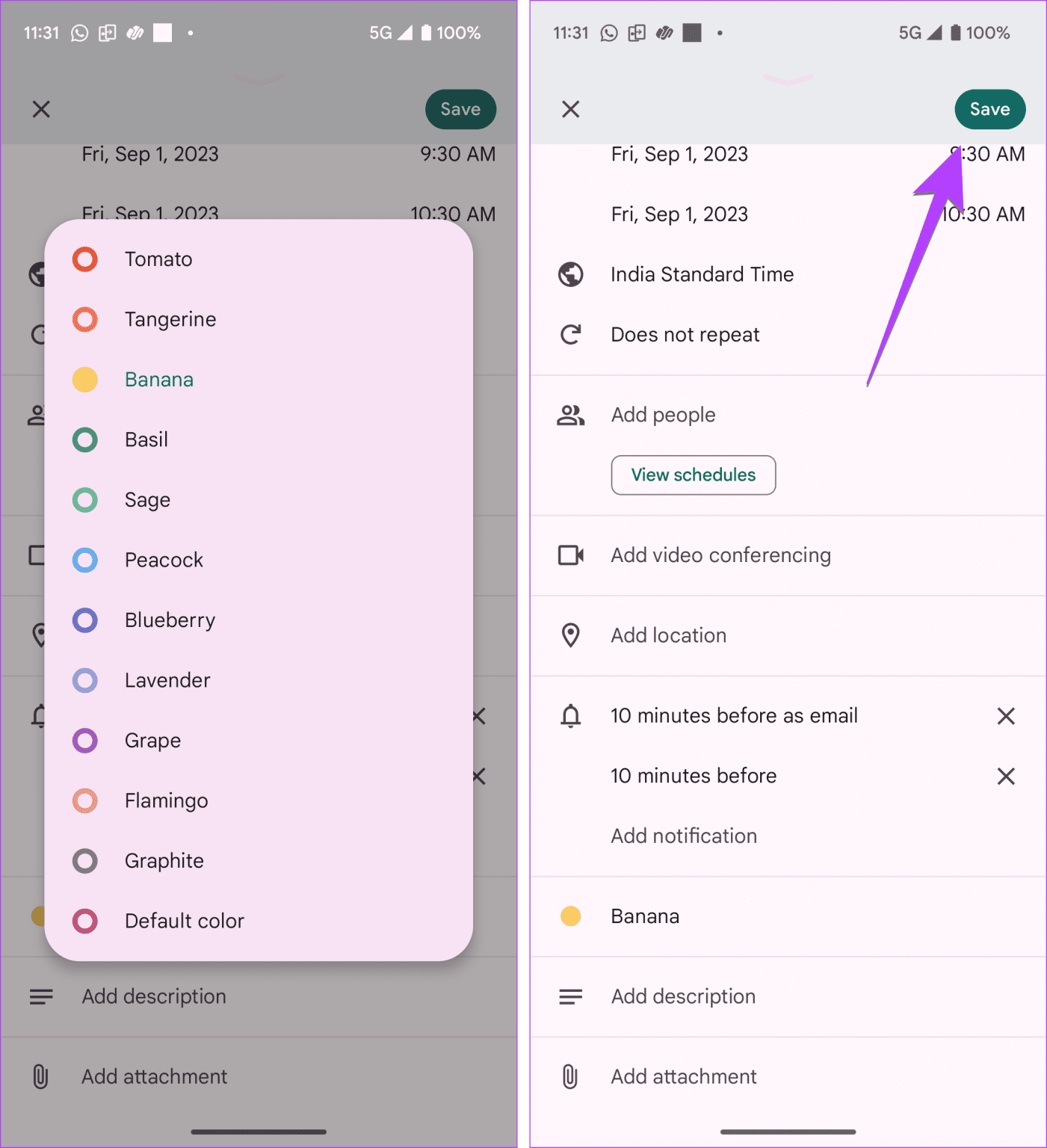 3 Ways to Change Colors on Google Calendar - Guiding Tech