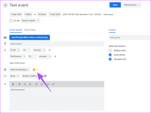 3 Ways to Change Colors on Google Calendar - Guiding Tech