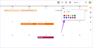 3 Ways to Change Colors on Google Calendar - Guiding Tech