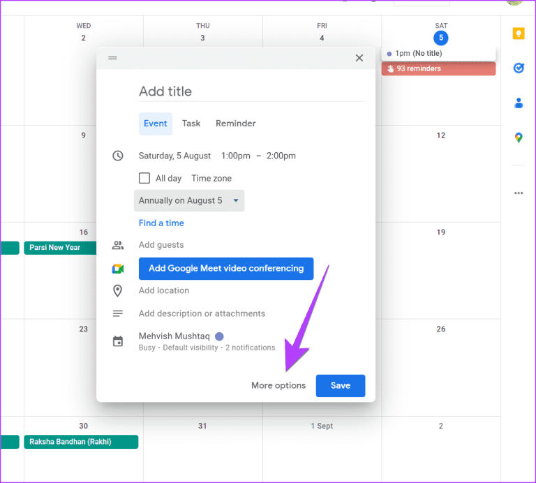 2 Easy Ways to Add Birthdays to Google Calendar - Guiding Tech