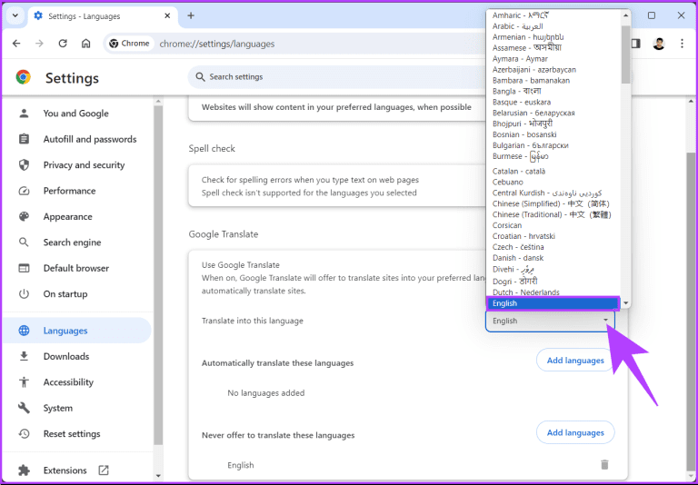 5 Best Ways to Fix Google Chrome Translate Not Working - Guiding Tech