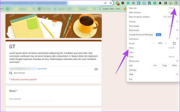 How to Convert Google Forms to PDF, Google Docs, or Word - Guiding Tech
