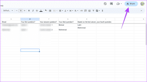 4 Ways to Share Google Form Responses With Others - Guiding Tech