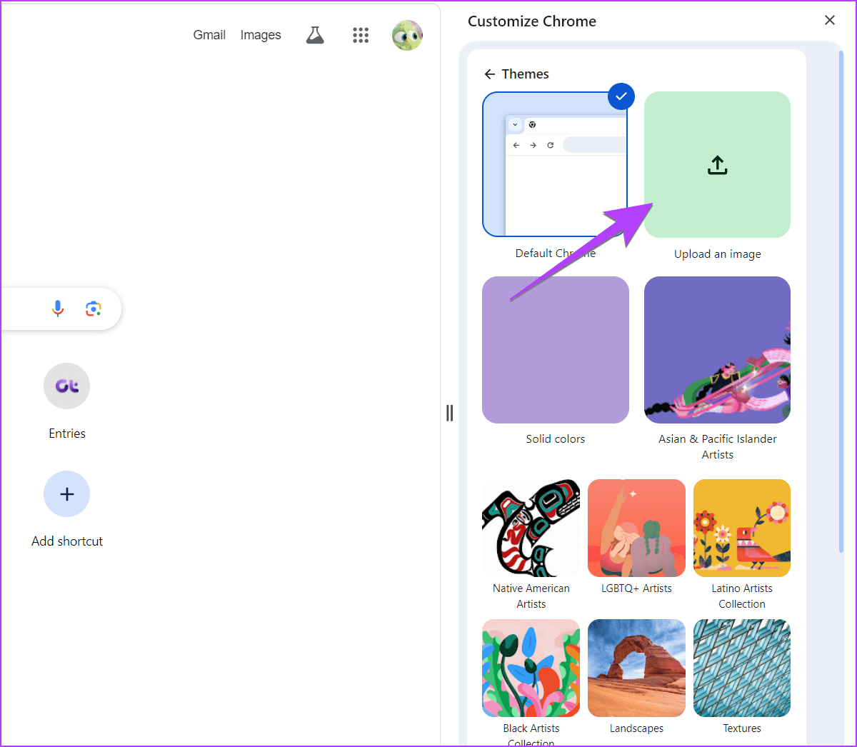 How to Change Google Background to Your Own Picture - Guiding Tech