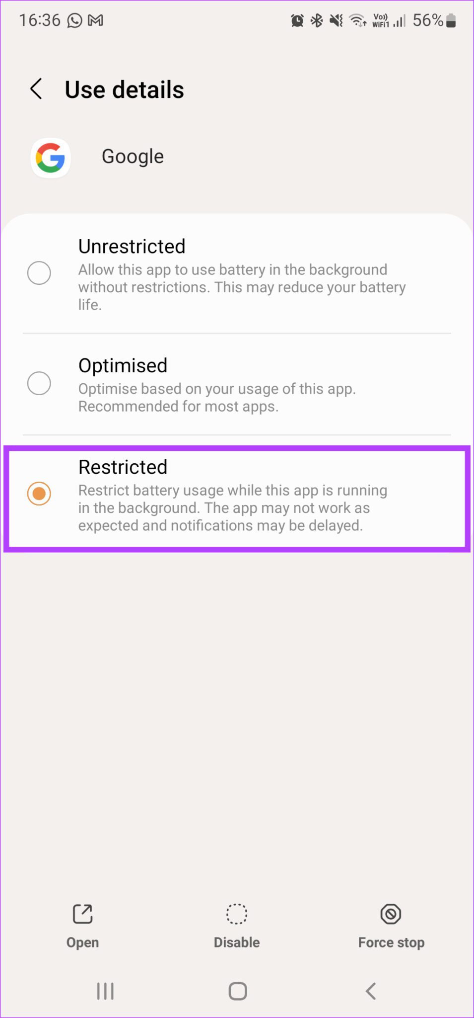 6 Ways to Fix Google App Battery Drain on Android - Guiding Tech