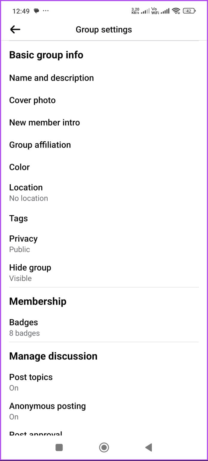 How to Access and Edit Facebook Group Settings