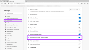 How to Enable or Disable Internet Explorer Mode in Microsoft Edge in ...
