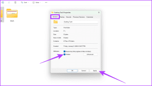 How to Hide Files and Folders in Windows 11 - Guiding Tech