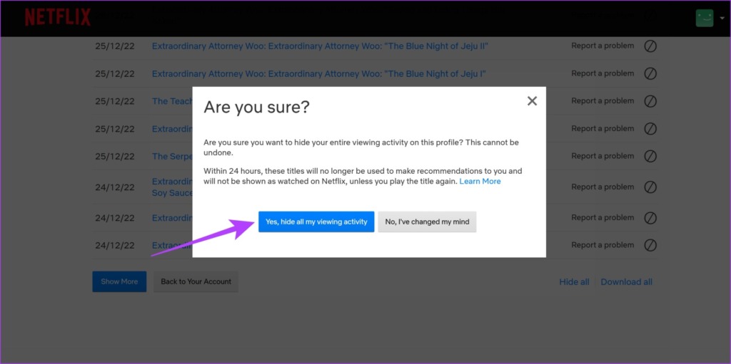 How to View and Reset Netflix Watch History - Guiding Tech