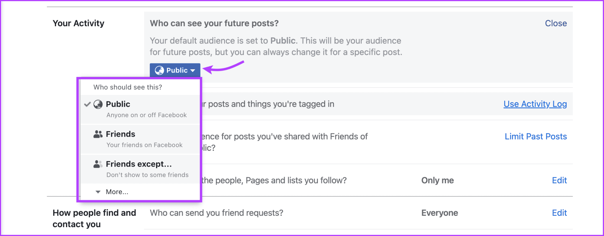 How to Hide All Posts on Facebook From Public or Friends - Guiding Tech