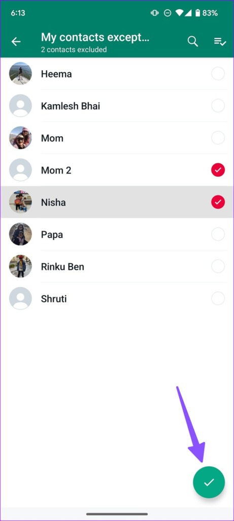 How to Hide WhatsApp Online Status From Specific Contacts - Guiding Tech