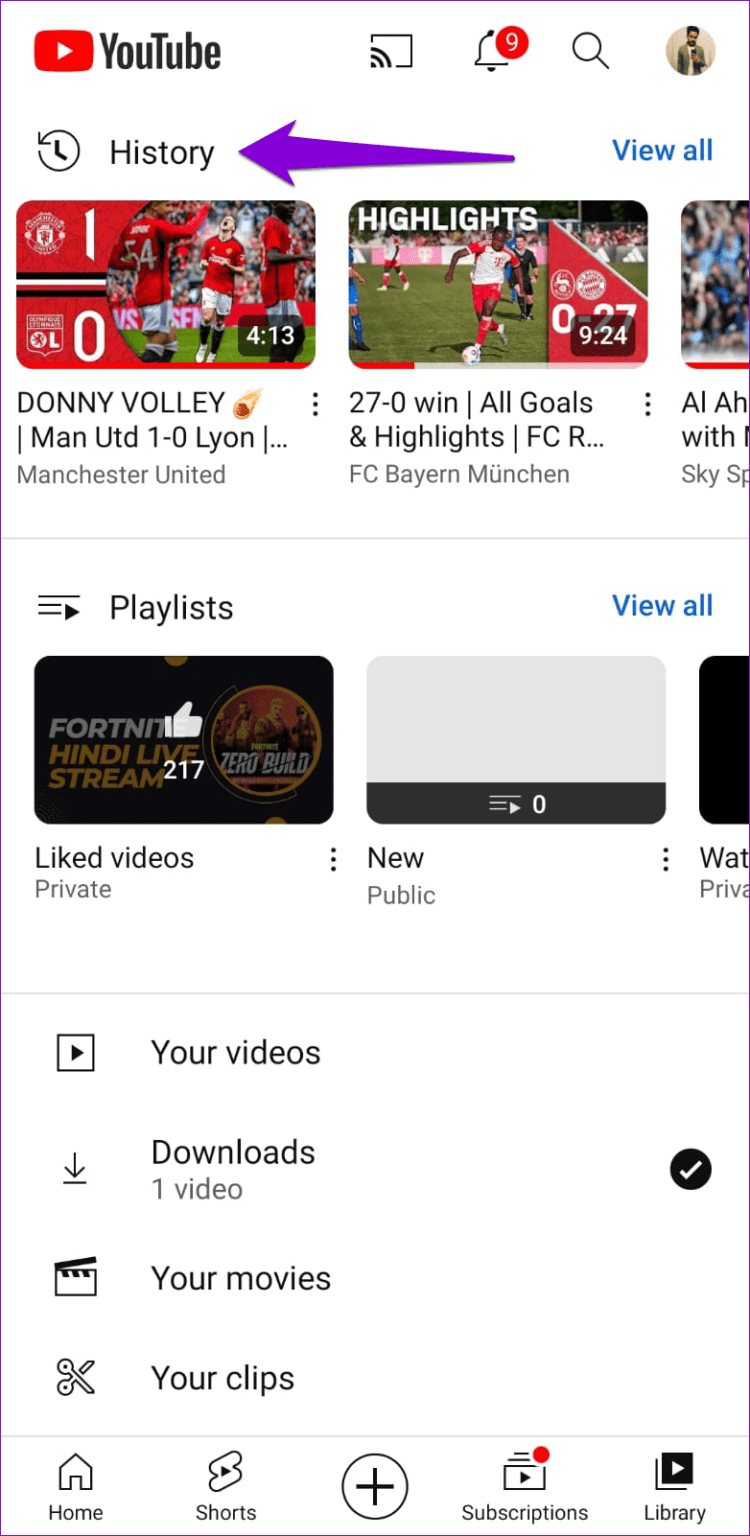5 Ways to Fix YouTube Watch History Not Working - Guiding Tech