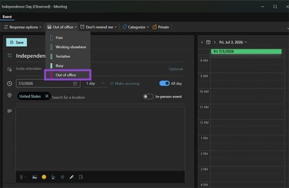 How to Add Holidays to Outlook Calendar - Guiding Tech