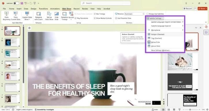 How to Add Live Translation to Slides in PowerPoint - Guiding Tech