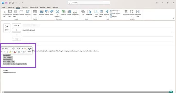 How to Add Quick Parts in Outlook - Guiding Tech