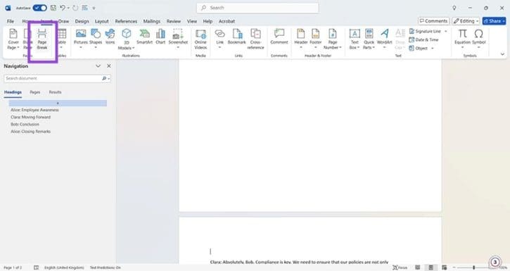 How to Add and Remove Page Breaks in Microsoft Word - Guiding Tech