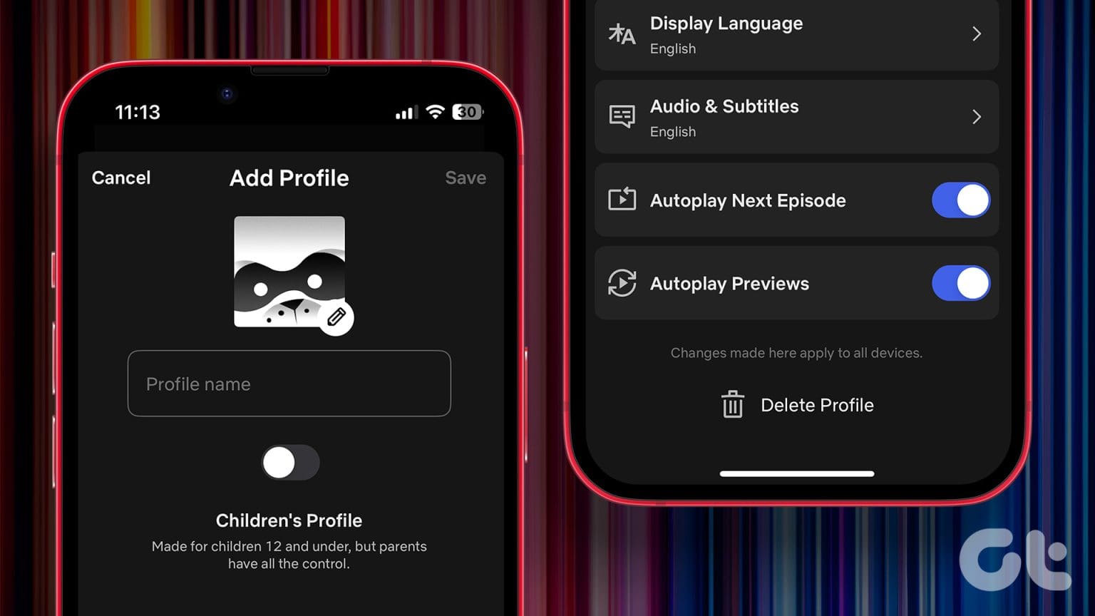 How to Add or Delete a Netflix Profile on Mobile and Desktop - Guiding Tech