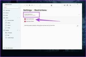 How to Allow or Turn off Explicit Content on Apple Music - Guiding Tech