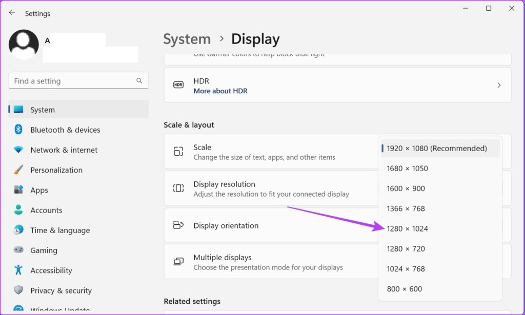 How to Change Screen Resolution in Windows 11 - Guiding Tech
