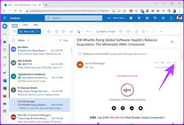 How To Download Emails From Outlook On Web Desktop And Mobile