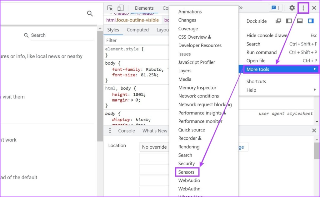 How to Change or Fake Location in Chrome, Edge, and Firefox - Guiding Tech