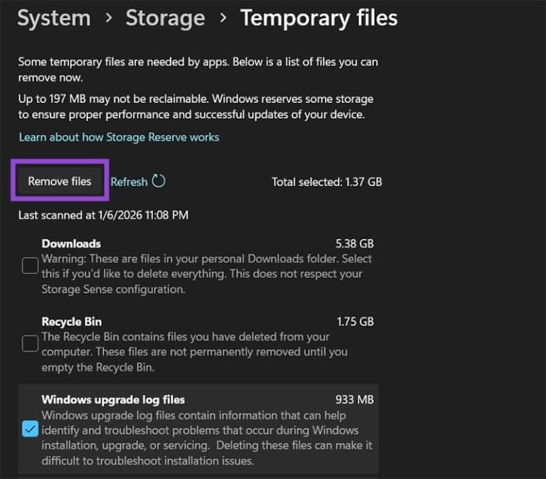 How to Check Which Items Are Taking Up Space on Hard Drive - Guiding Tech