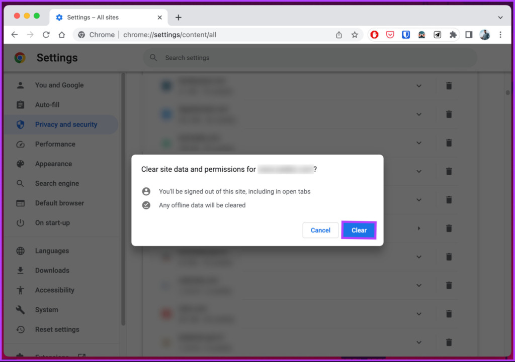 How to Clear Cookies and Cache in Chrome for One Site - Guiding Tech