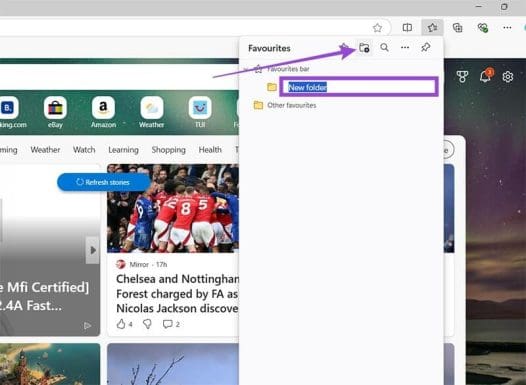 How to Create Favorites Folders in Microsoft Edge - Guiding Tech
