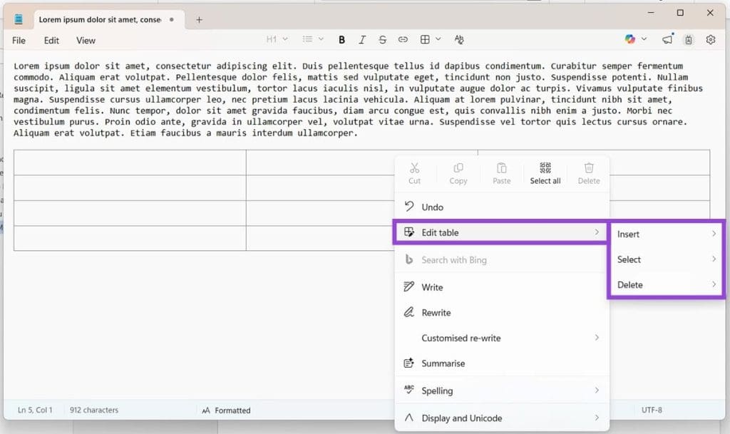 How to Create Tables in Windows 11 Notepad - Guiding Tech