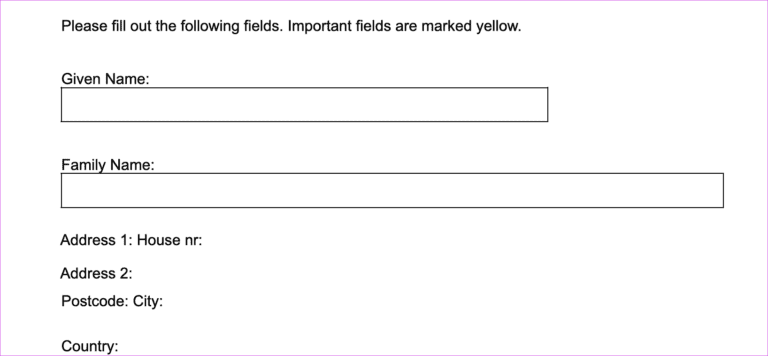 How to Create a Fillable Form in Google Docs - Guiding Tech