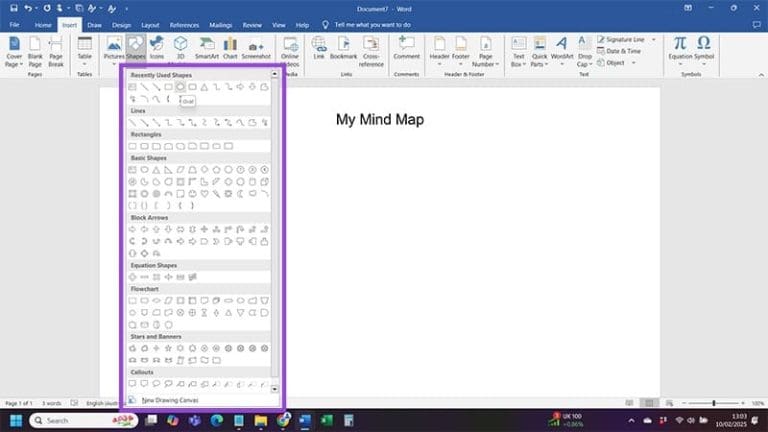 How to Create a Mind Map in Microsoft Word - Guiding Tech