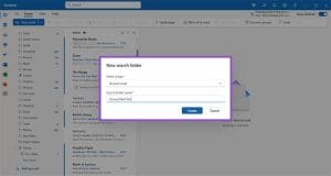 How to Create an Outlook Search Folder - Guiding Tech