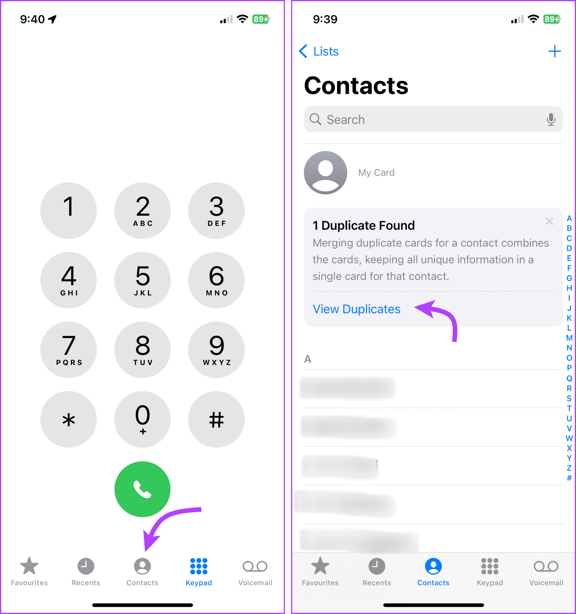 How to Merge and Remove Duplicate Contacts on iPhone - Guiding Tech