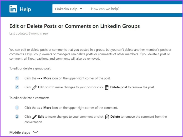 How to Delete a LinkedIn Account Permanently - Guiding Tech