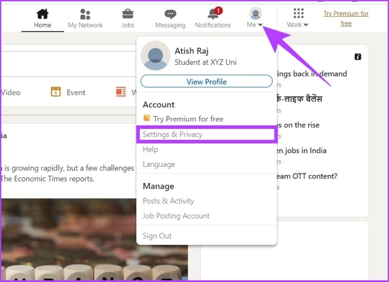 How to Delete a LinkedIn Account Permanently - Guiding Tech
