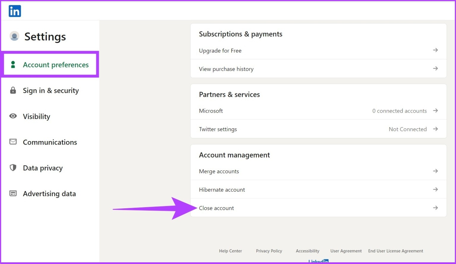 How to Delete a LinkedIn Account Permanently - Guiding Tech