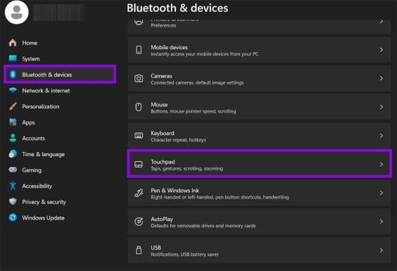 How to Disable and Enable Windows 11 Touch Gestures - Guiding Tech